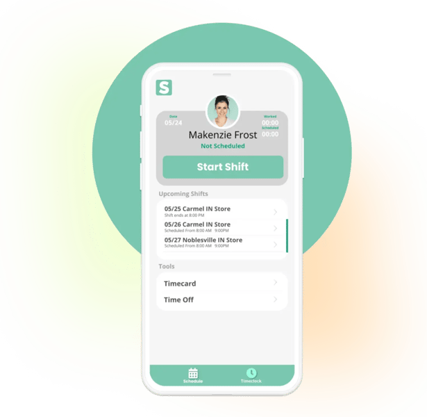 Shiftlab Time Clock App: Smart Time Clock for Retail Employees